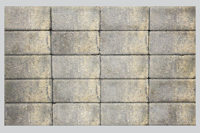 Zámková betonová dlažba UNIHOLAND 80 AQUA GRIND Pískovo-černá C8 | KB-BLOK E-shop